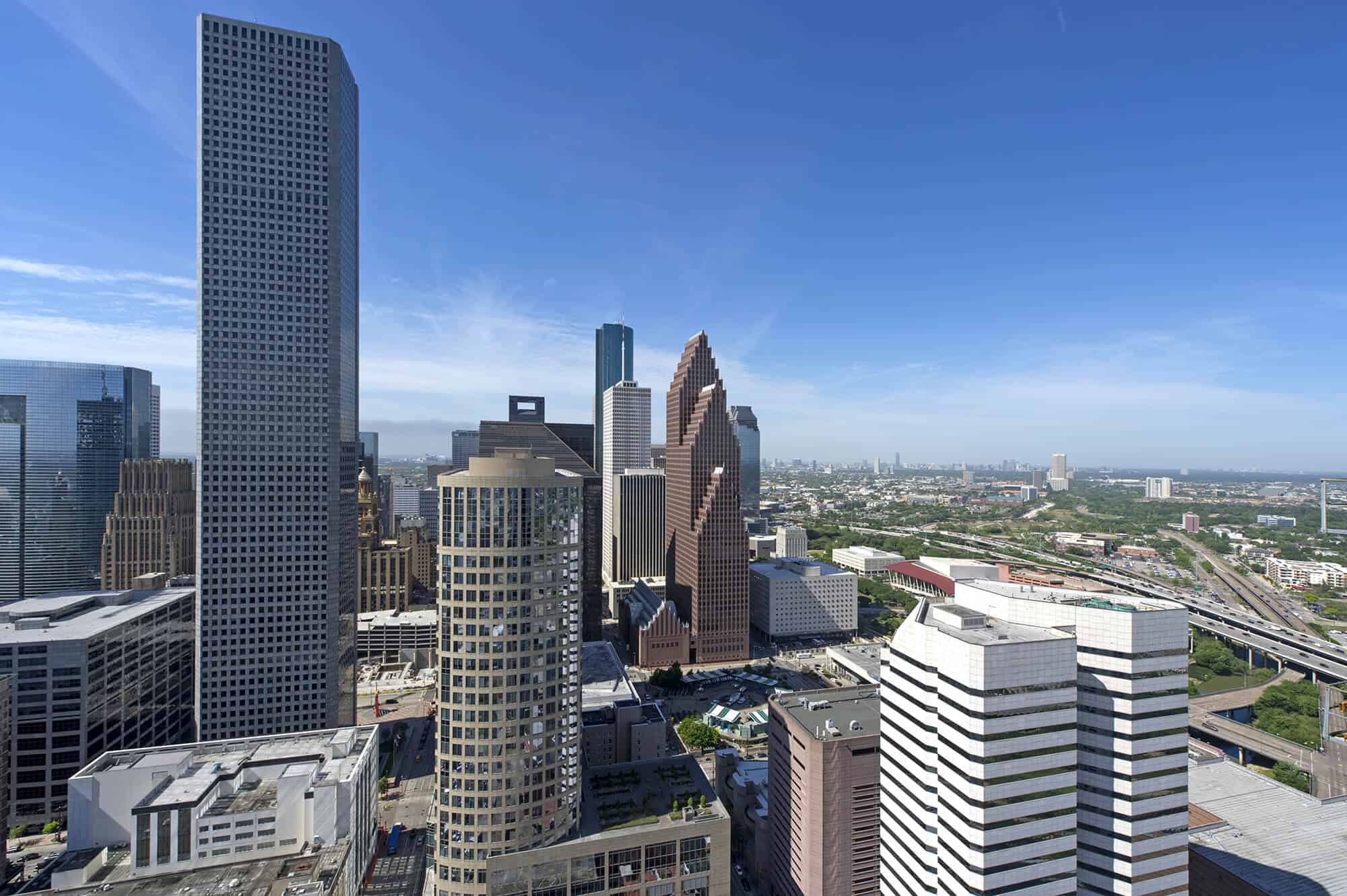 1 Bedroom Apartments Houston | Market Square Tower Floor Plans