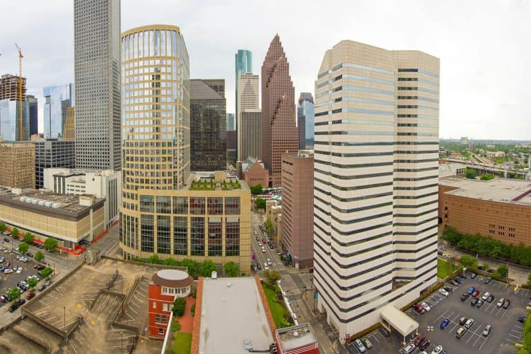 Houston Apartment Views | Market Square Tower Sky View